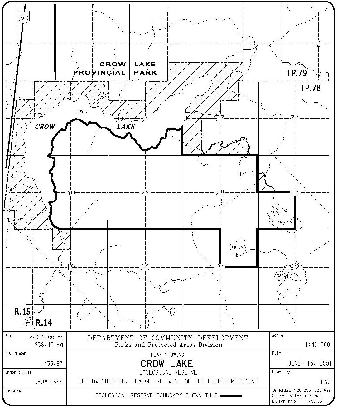 Crow Lake Ecological Reserve | SAPAA