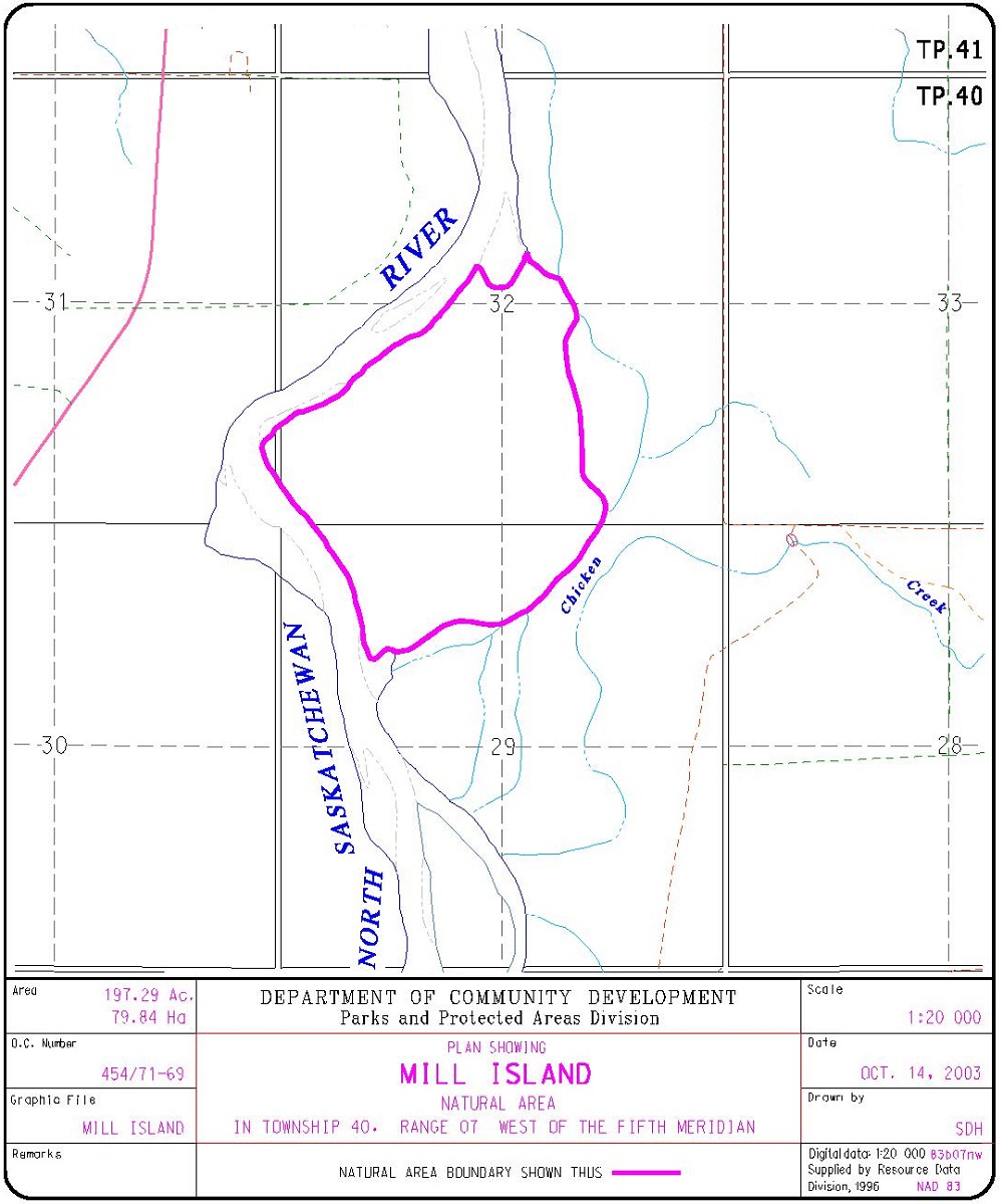 Mill Island Natural Area | SAPAA