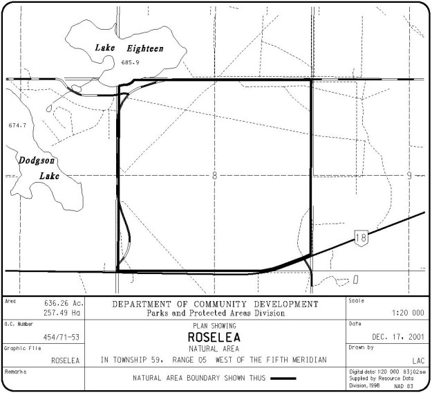 Roselea Natural Area | SAPAA