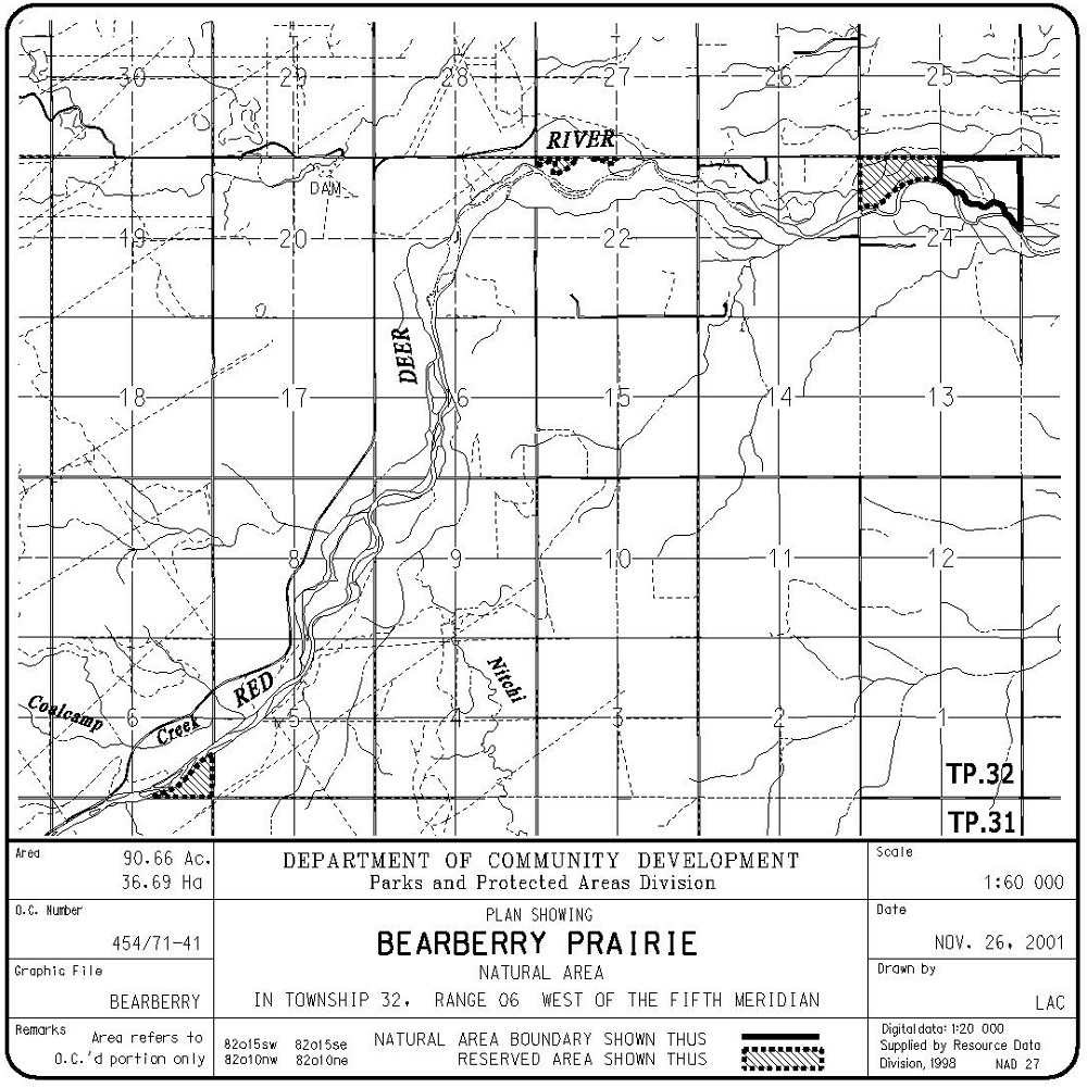 Bearberry Prairie Natural Area | SAPAA