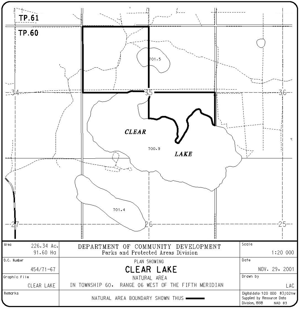 Clear Lake Natural Area | SAPAA