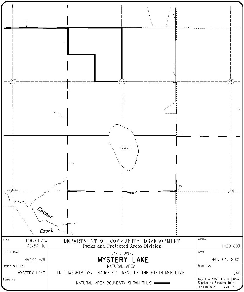 Mystery Lake Natural Area | SAPAA