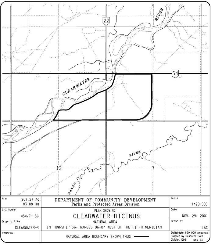 Clearwater Ricinus Natural Area | SAPAA