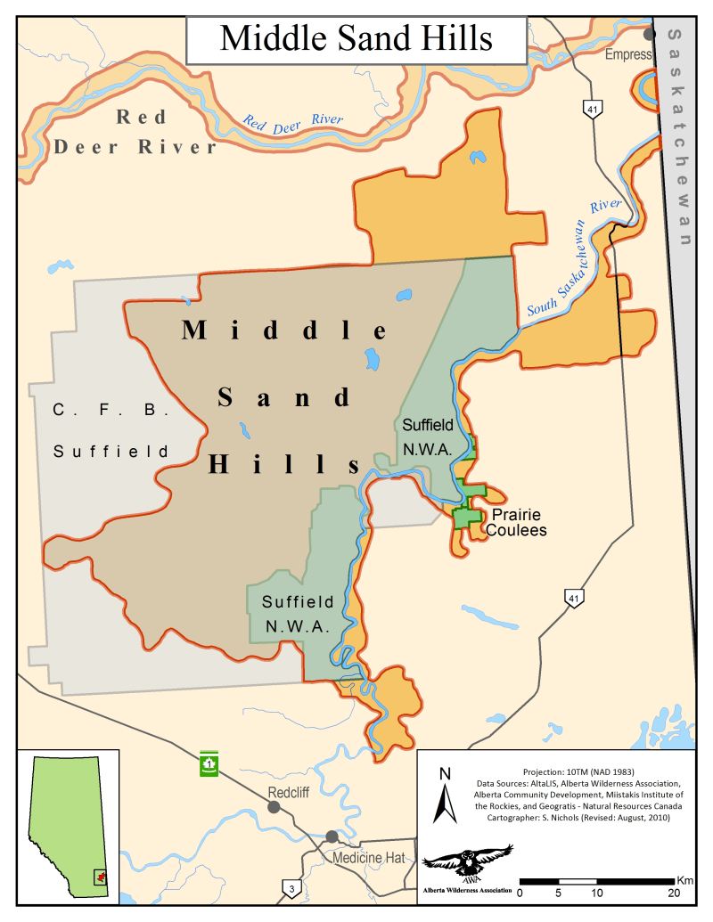 Hargrave Coulees Natural Area | SAPAA