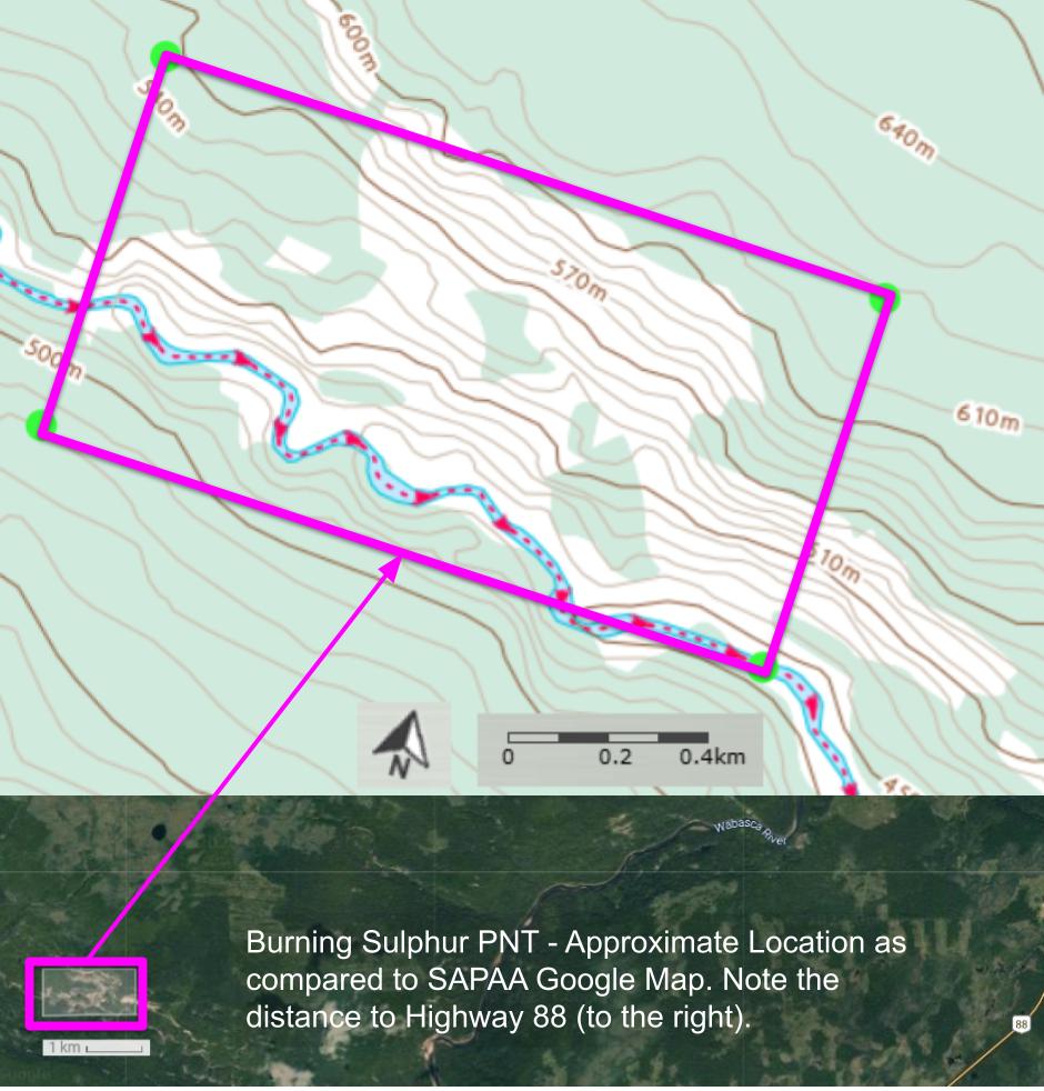 Burning Sulphur (PNT) Natural Area | SAPAA