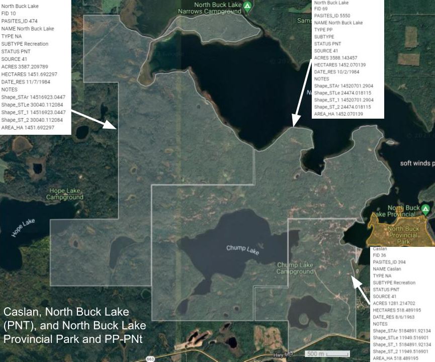 Caslan (PNT) and North Buck Lake (PNT) Natural Area | SAPAA