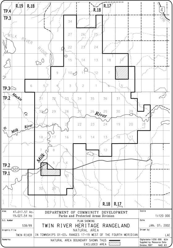 Twin River Heritage Rangeland Natural Area | SAPAA