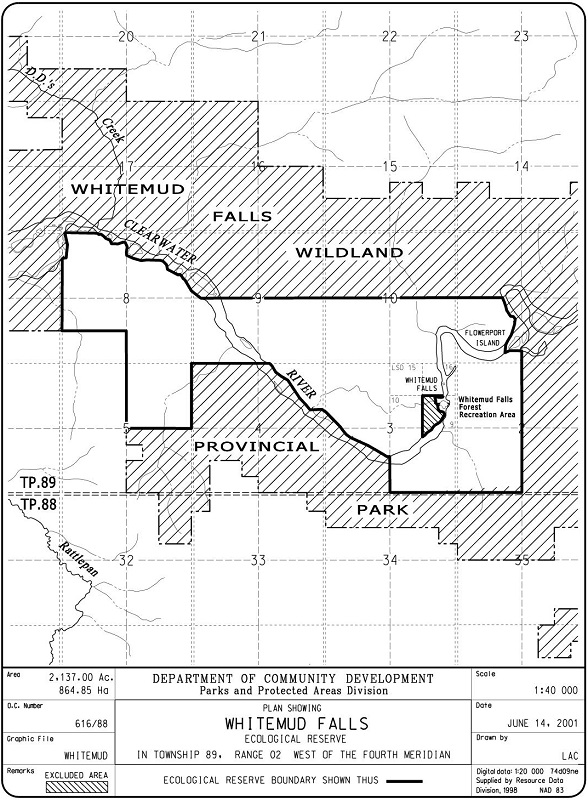 Whitemud Falls Ecological Reserve | SAPAA